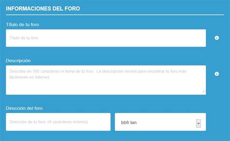 ¿cómo crear un foro