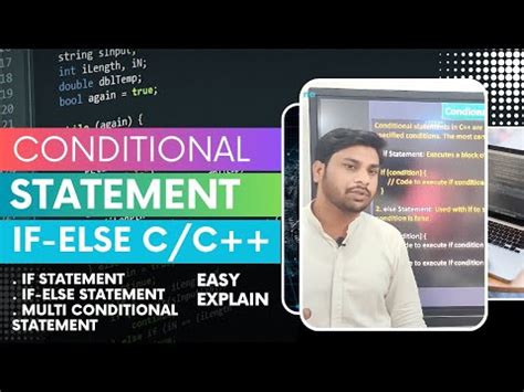 Conditional Statements in C and C++: if-else and if-else if else Explained! 🚀 #coding - YouTube