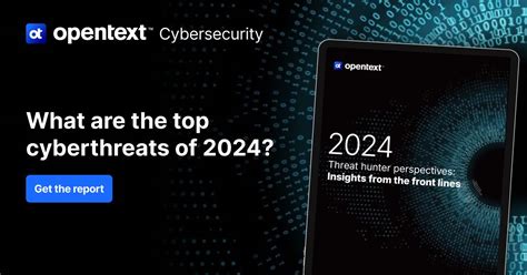 Alan Moon On Linkedin The 2024 Opentext Threat Perspective Report Is Here Offering Essential…
