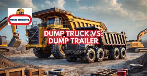 Exploring Dump Truck Vs Dump Trailer Options
