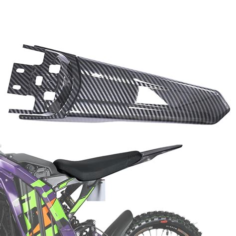 Extended Tail Fender For Surron Light Bee Xsimitation Carbon Fiber