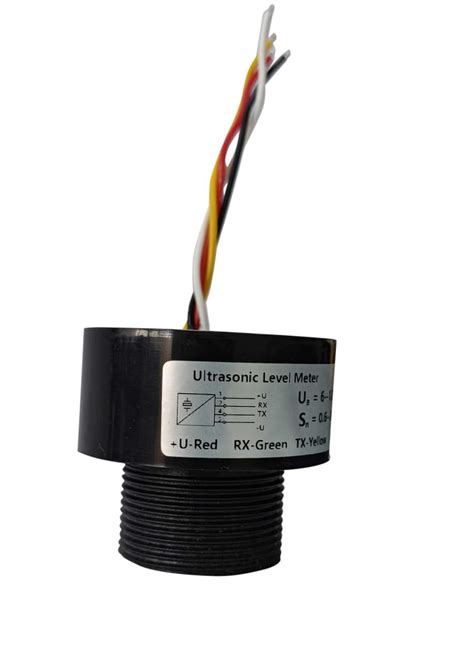 Rs Pro Rs Pro Ultrasonic Level Sensor Rs485 Output Threaded Pvdfpvc Body 256 5743 Rs