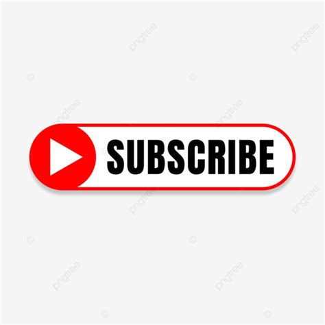 Subscribe Button Vector, Subscribe, Button, Sign PNG and Vector with Transparent Background for ...