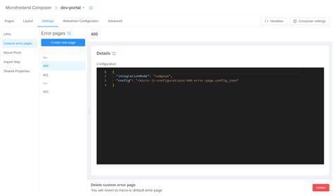 Frontend Structure Mia Platform Documentation