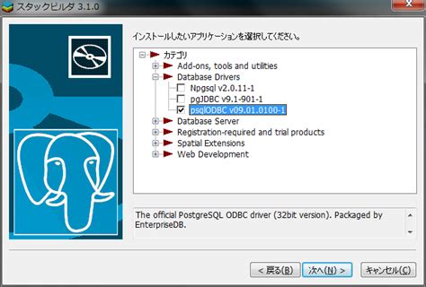postgresqlの接続文字列（odbcドライバ）その1 もなかアイスの試食品