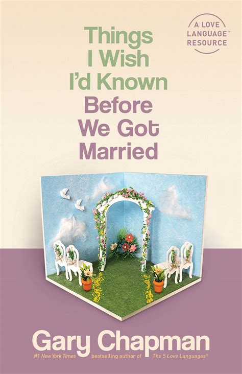 Things I Wish Id Known Before We Got Married