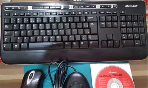 Teclado Microsoft Wireless Keyboard 1000 Sem Fio Completo Preto Preto Mercadolivre