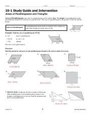 Understanding Areas of Parallelograms and Triangles in Geometry ...