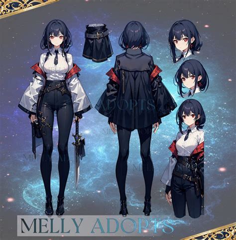 2d Art Anime Outfits Character Design Draw Manga Inspo Model