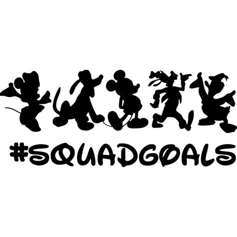 Squad Goals Svg Princess Squadgoals Svg Squad Goals Guys Inspire
