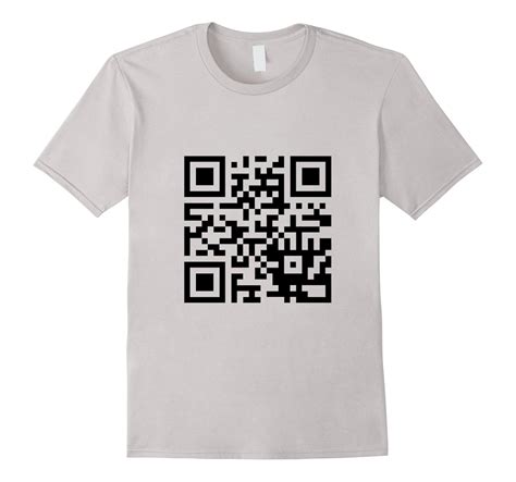 Geeky QR Code Funny Programmer Hacker Coder T Shirt ANZ Anztshirt