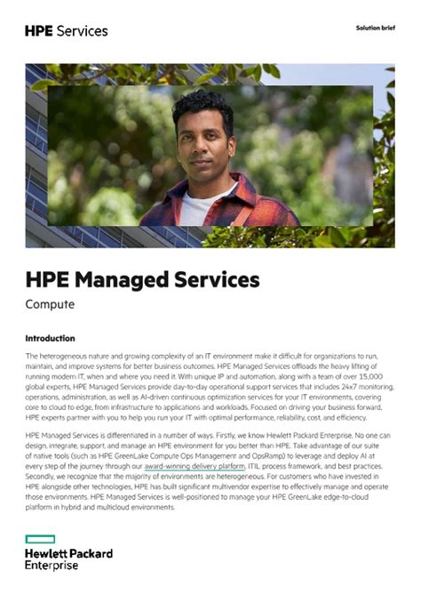 Hpe Managed Services