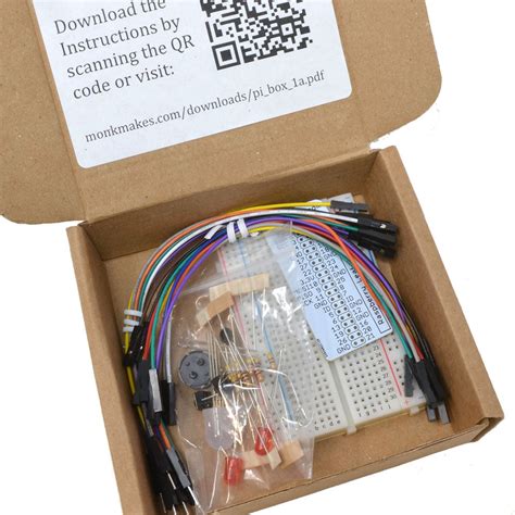 monk makes project box 1 for raspberry pi kitronik ltd