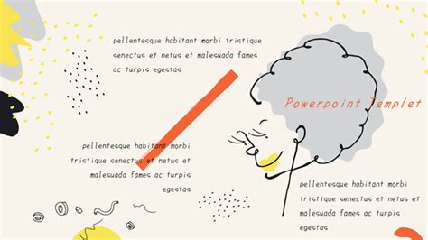 创意时尚插画简笔画ppt模板 优品ppt 创意时尚插画简笔画ppt模板 优品ppt