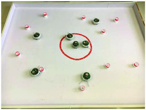Experimental Process Of Swarm Foraging Experimental Process Of Swarm