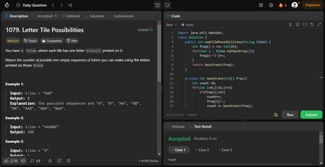 Leetcodechallenge 108daysofcode Placementpreparation Backtracking Nitish Singh Yadav