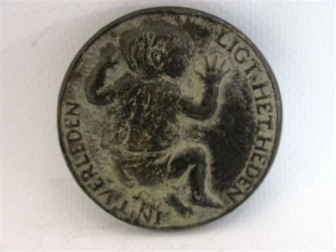 Jet Schepp Jet Schepp Bronzen Geboortepenning Verkocht Kunstveilingnl