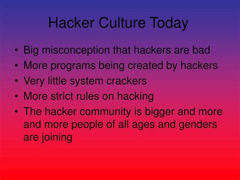 ppt hacker culture powerpoint presentation free download id 37393