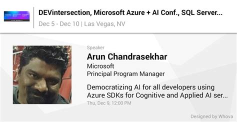 Arun Sekhar On Linkedin Azure Ai Azureai Azuredeveloper