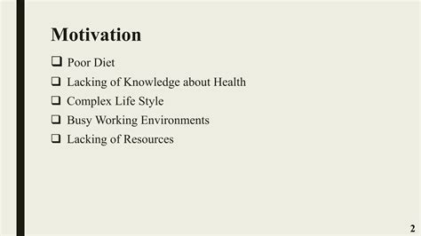 Health Aware Personalized Food Recommender System Pptx