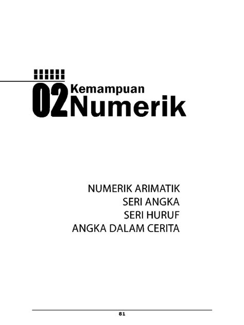 Numerik Pdf