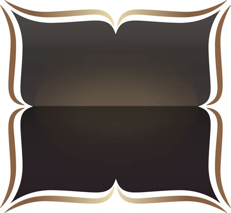 Empty Frames In Medieval Style For Ui Design Classic Bar And Frame