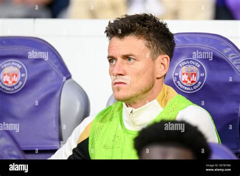 Pierrick Capelle Of Sco Angers During The Ligue 1 Mcdonalds Match