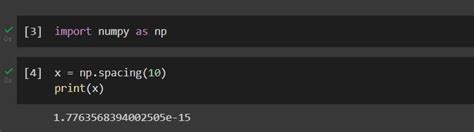Numpy Spacing Function A Complete Guide Askpython
