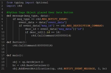 Script Path Instead Of Call Command In Python Rcinema4d