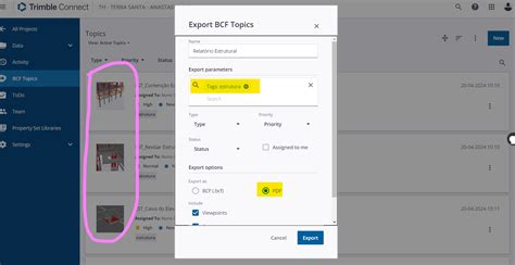 Issue With Bcf Report Export Trimble Connect User Forum