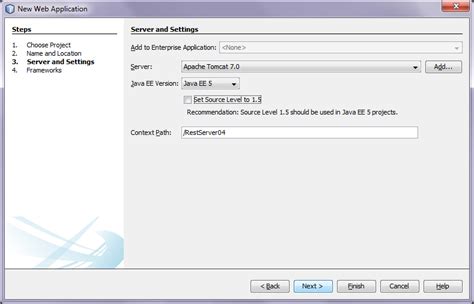 Howto Restful Web Services With Netbeans And Tomcat From Scratch
