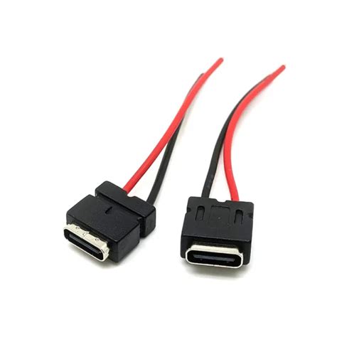 Usb Type C Waterproof Connector Female Socket Fast Charging Interface