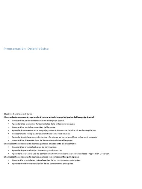 programación delphi pdf sql tabla base de datos