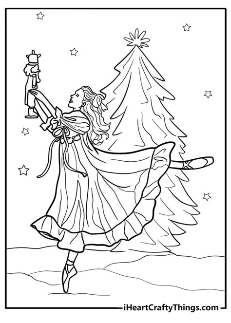 Printable Nutcracker Ballet Coloring Pages [2025]