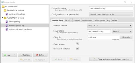 unable to connect to mosquitto server via mqtt spy jar · issue 80