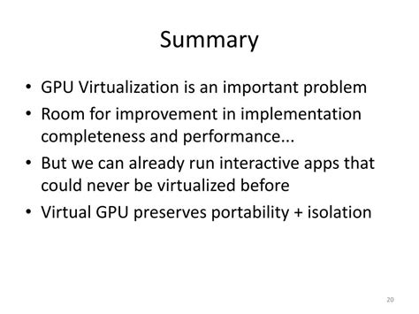 ppt gpu virtualization on vmware s hosted i o architecture powerpoint presentation id 816268