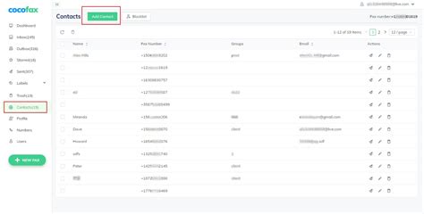 How To Add A Contact Cocofax