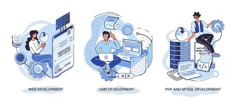 Metáfora De Conceptos De Arquitectura De Sitios Web Desarrollo Web Php Y Mysql Diseño De