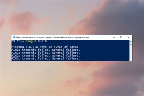 4 Soluciones Ping Transmit Failed General Failure