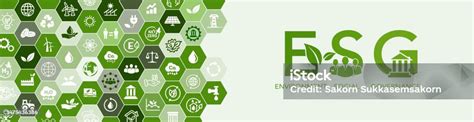 Esg 아이콘 배너 환경 사회 및 거버넌스 환경 개념 사회적 연결 관련 아이콘 환경 친화적 인 아이콘 세트 환경 사회 지배 구조에 대한 스톡 벡터 아트 및 기타 이미지