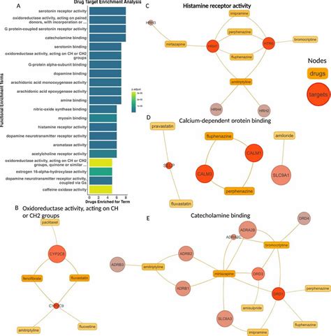 Prioritized Drug Targets Pathways And Binding Top Enriched Go Mf