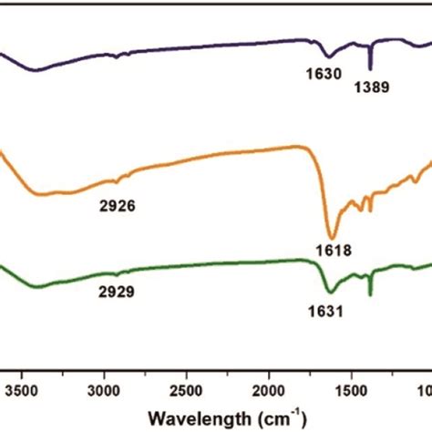 Ft Ir Spectra Of A Fe3o4 B Fe3o4c And C Nife3o4c Download