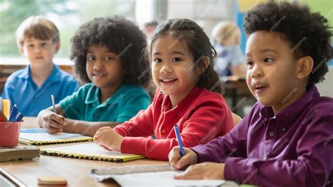 Premium Photo Learners In Classroom