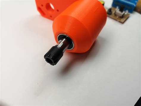 Free 3d File Cnc 3018 Upgrade With Bldc Motor Spindle With Er8 Spring Collet Chuck 🔌・3d Printing