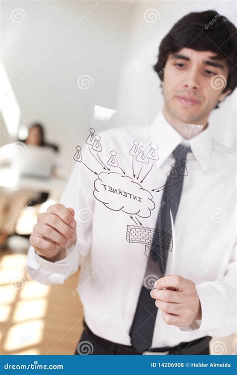 Firewall Security Solution Stock Photo Image Of Flowchart 14206908