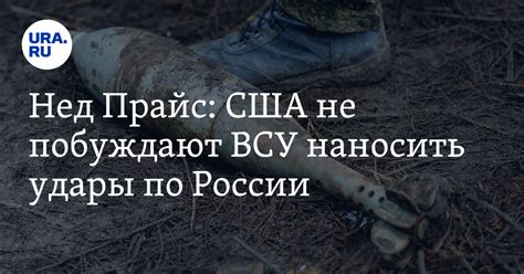 Спецоперация на Украине США не побуждает ВСУ наносить удары по РФ не выдают оружия украинским