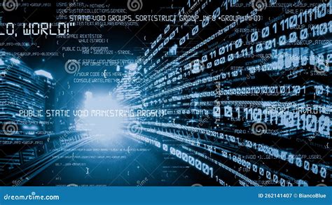 Software Development Application Programming Code And Tacit Computer Coding Stock Illustration