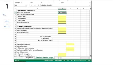 Solved Excel Project 3 I Saved Help Save And Exit Submit Sandp