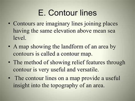 Topography And Its Representation Pptx Geography Science
