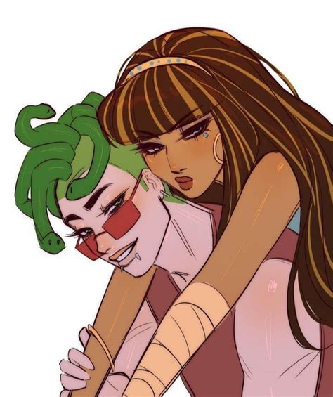 Deuce X Cleo Monster High Genderbend Monster High Art Monster High Monster High Characters